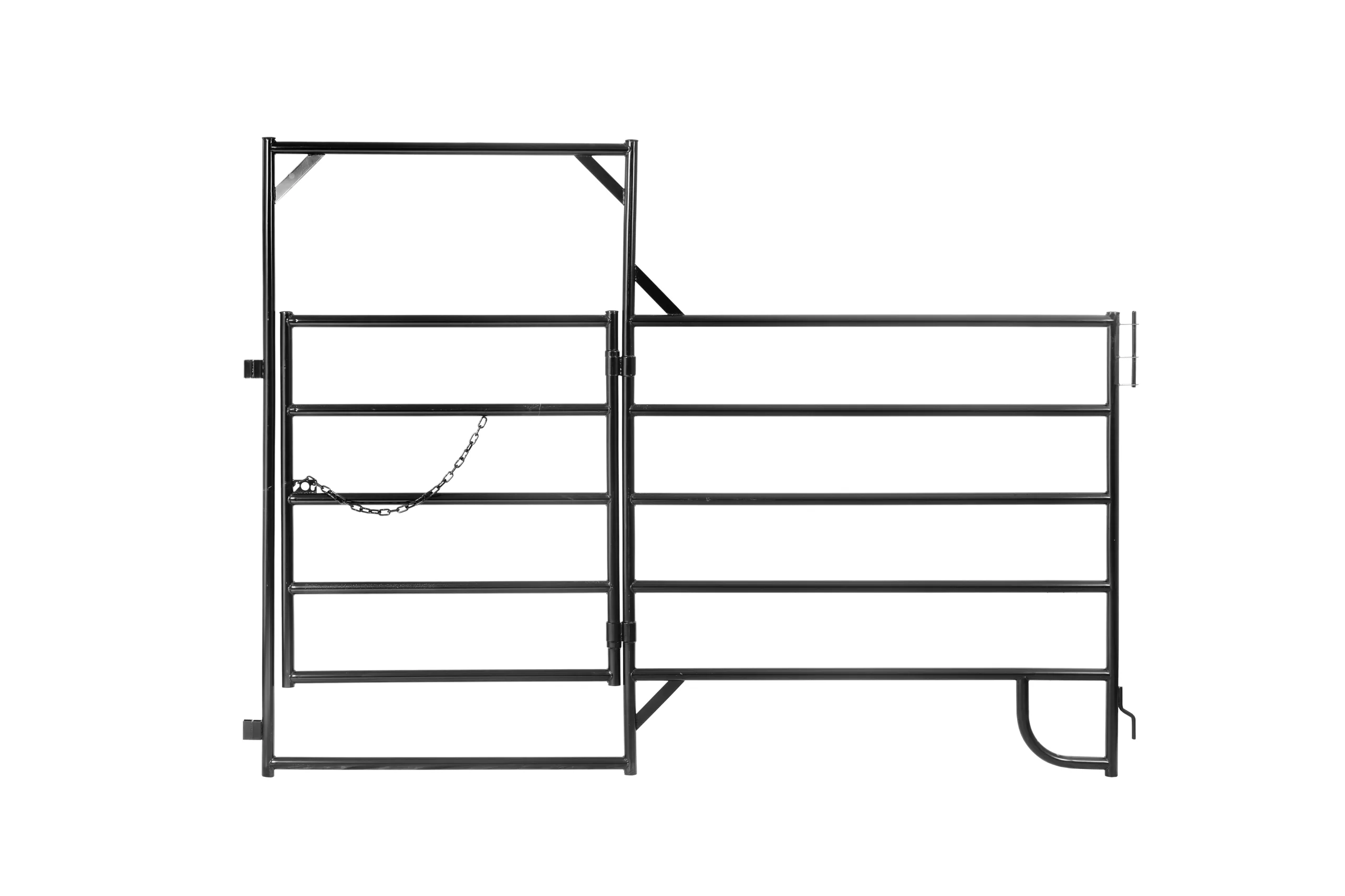 Medium Duty Walk Through Panel w/Gate - Edge Line Products